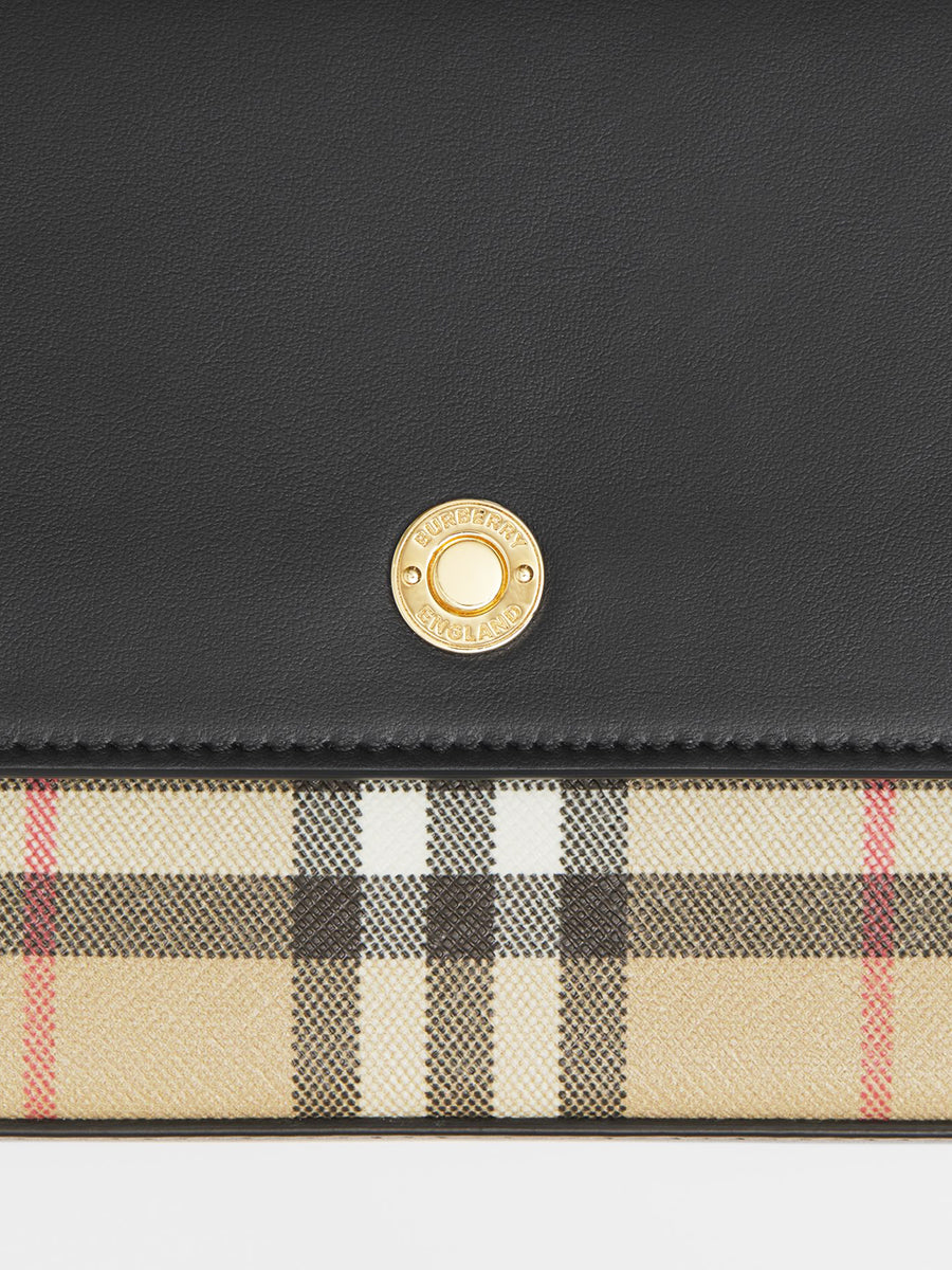 Mini Vintage Check and Leather Note Bag – COSETTE