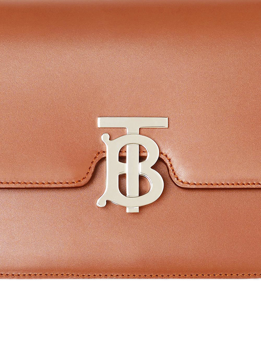 Small Leather TB Bag in Malt Brown – COSETTE