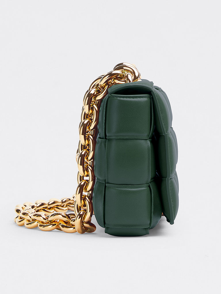 Bottega Veneta Chain Cassette in Raintree | Cosette