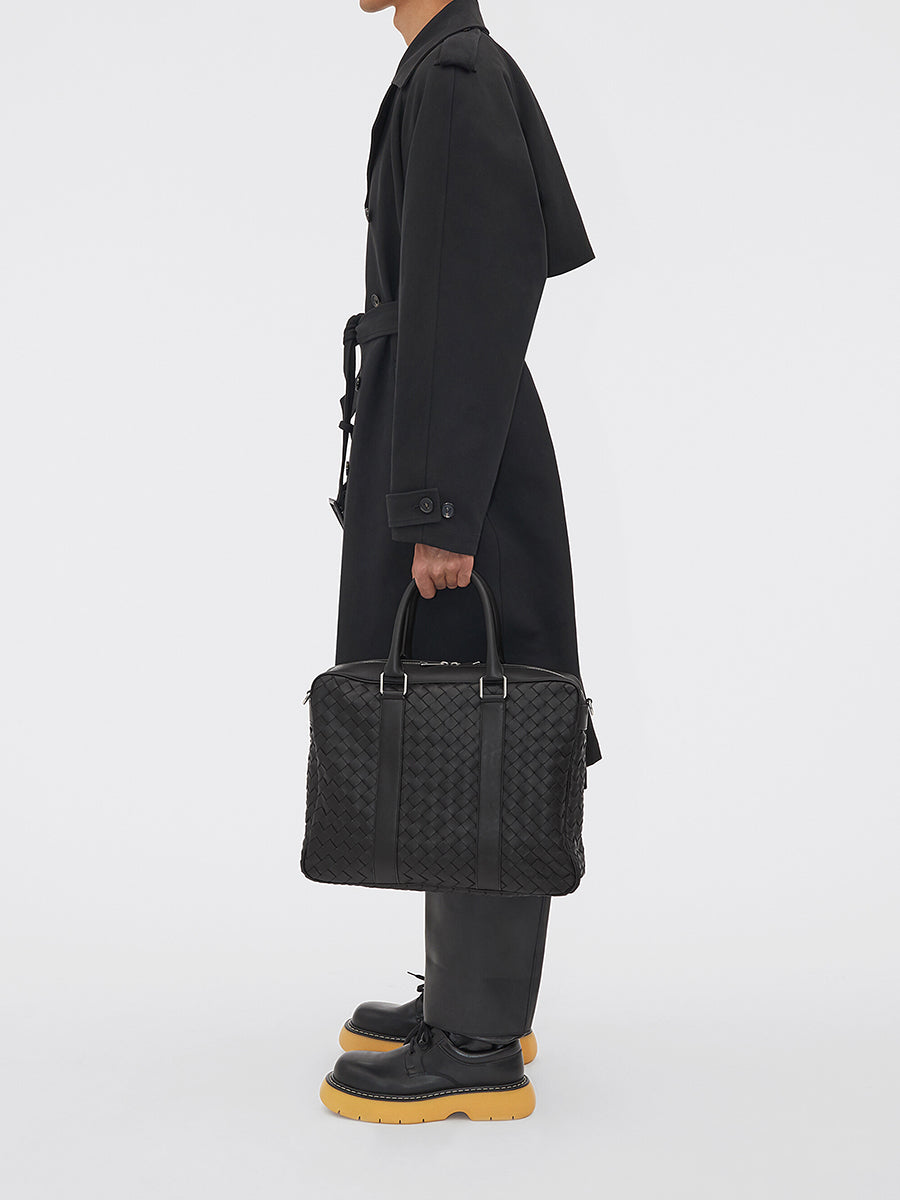 Bottega Veneta Classic Hidrology Briefcase | Cosette