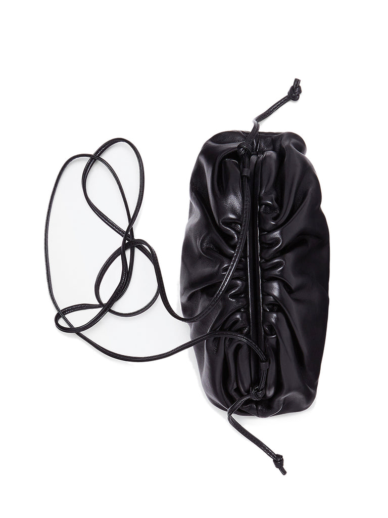 Bottega Veneta Mini Pouch in Black | Designer Pouch – COSETTE