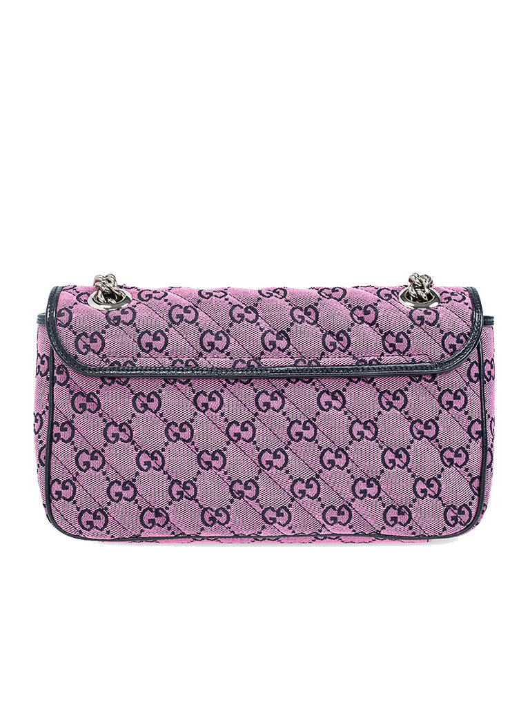 Gucci GG Marmont Small Shoulder Bag in Pink | Designer Bags – COSETTE