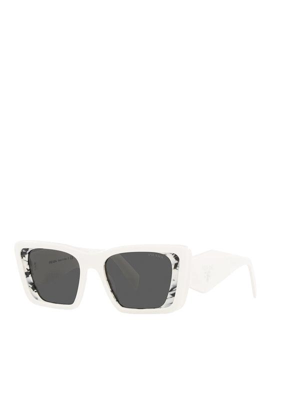 Prada Symbole Sunglasses SPR08Y in White – COSETTE
