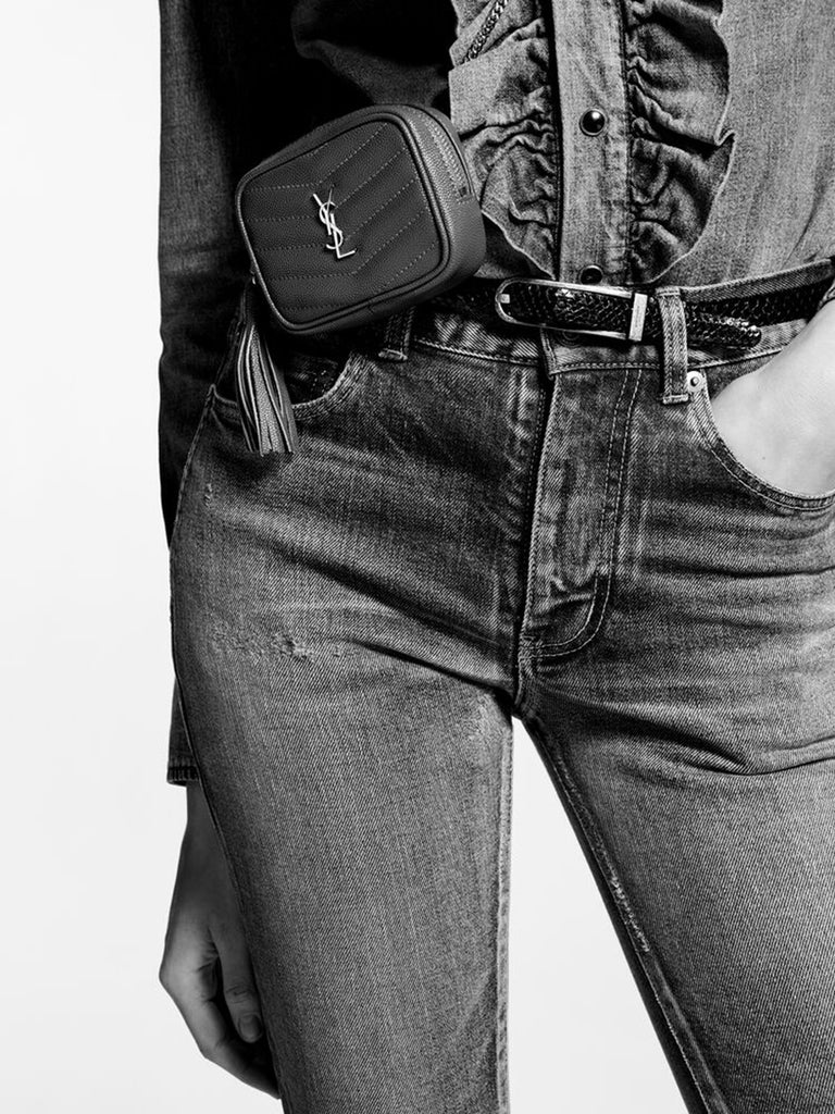 Lou Baby Bag in Quilted Grain de Poudre Embossed Leather – COSETTE