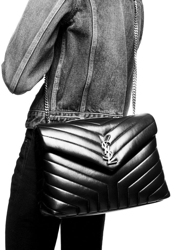 Loulou Medium Chain in Matelassé "Y" Leather – COSETTE