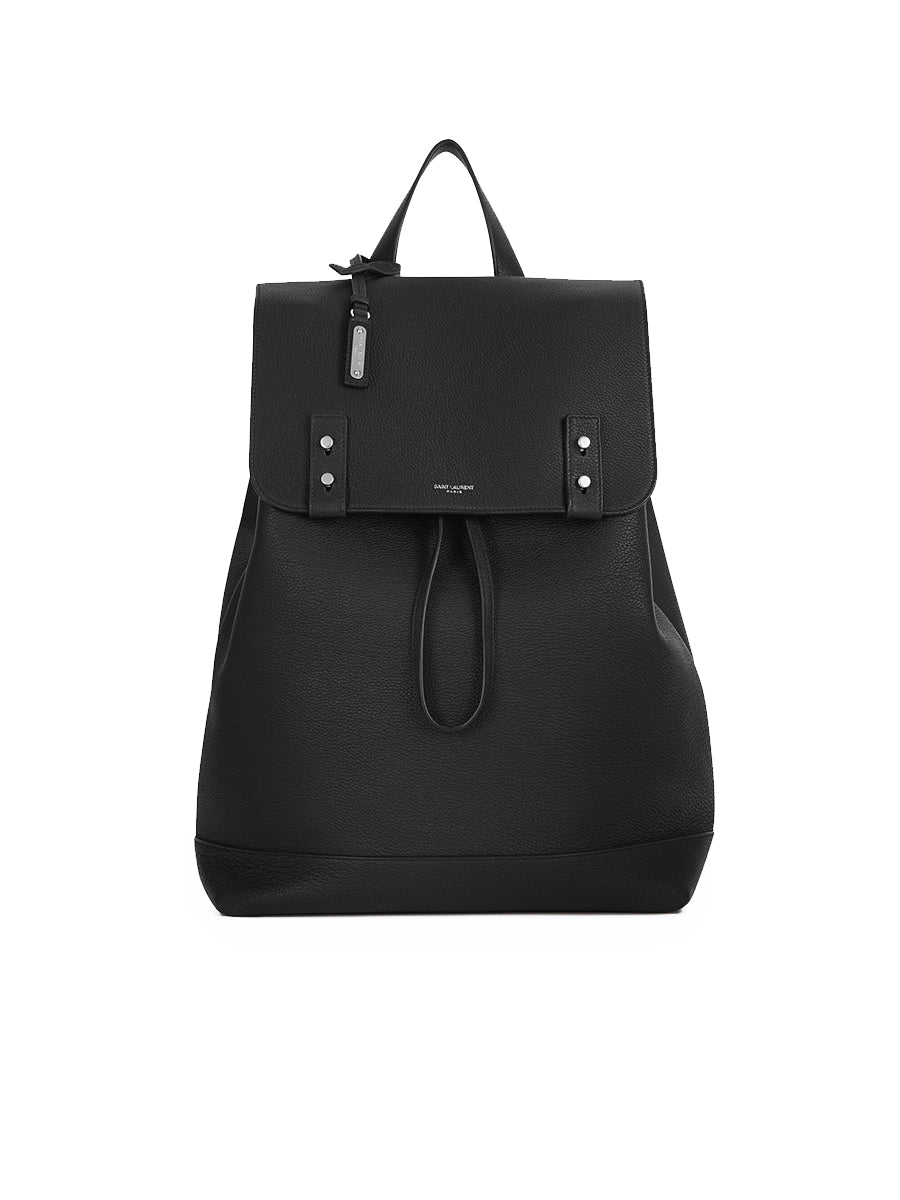 Saint Laurent Sac de Jour Briefcase in Grained Leather | Cosette
